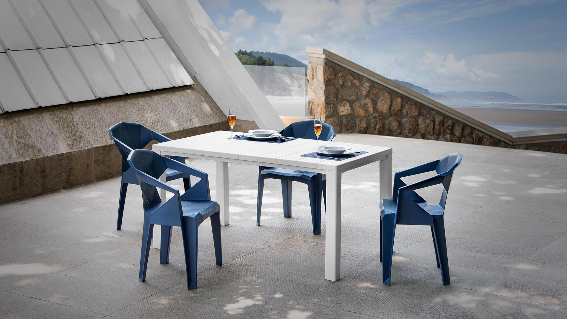 مبلمان فضای باز پولاد صنعت