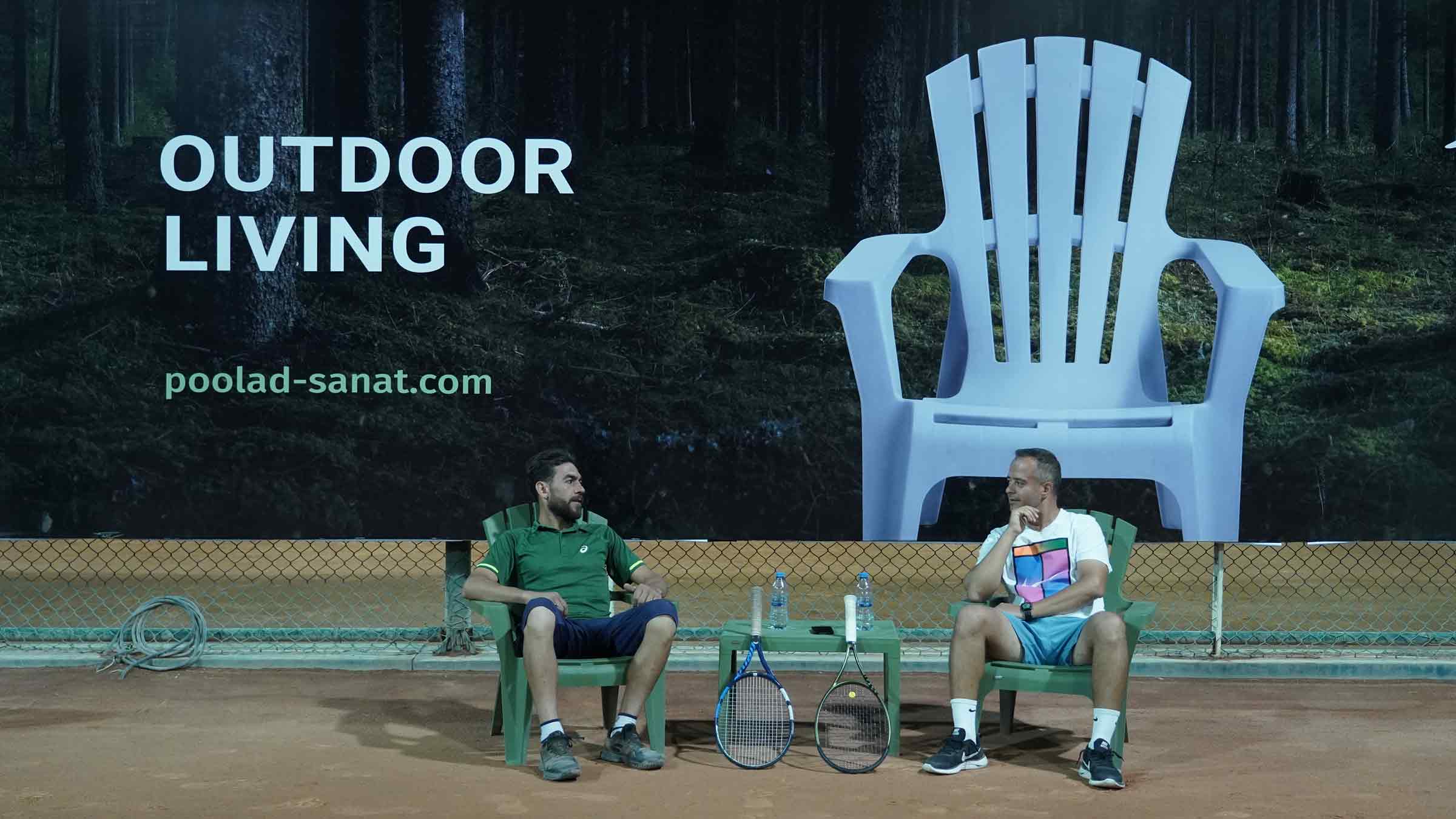 صندلی تنیس باشگاه انقلاب | پولاد صنعت